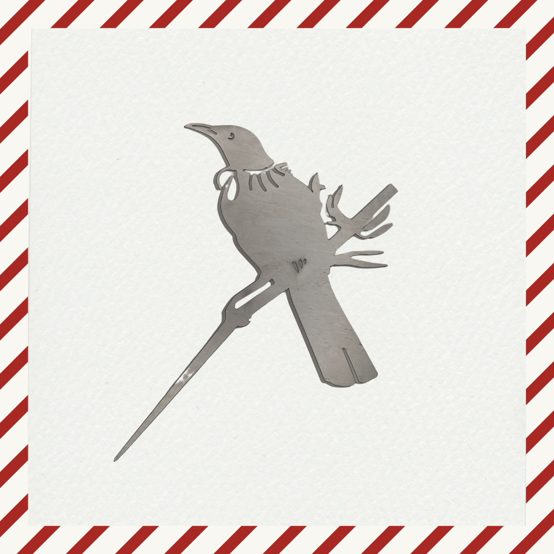 Tūī Metalbird Sculpture | Iconic NZ Backyard Gift – Metalbird New Zealand